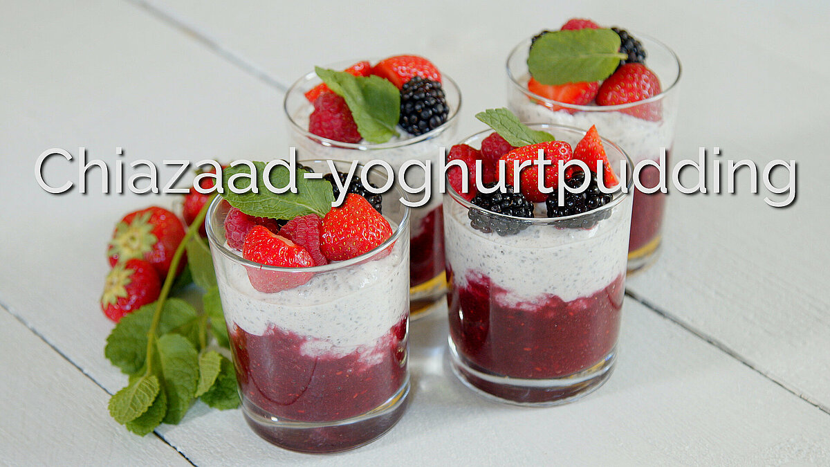 Video: hoe maak je chiazaad-yoghurtpudding?